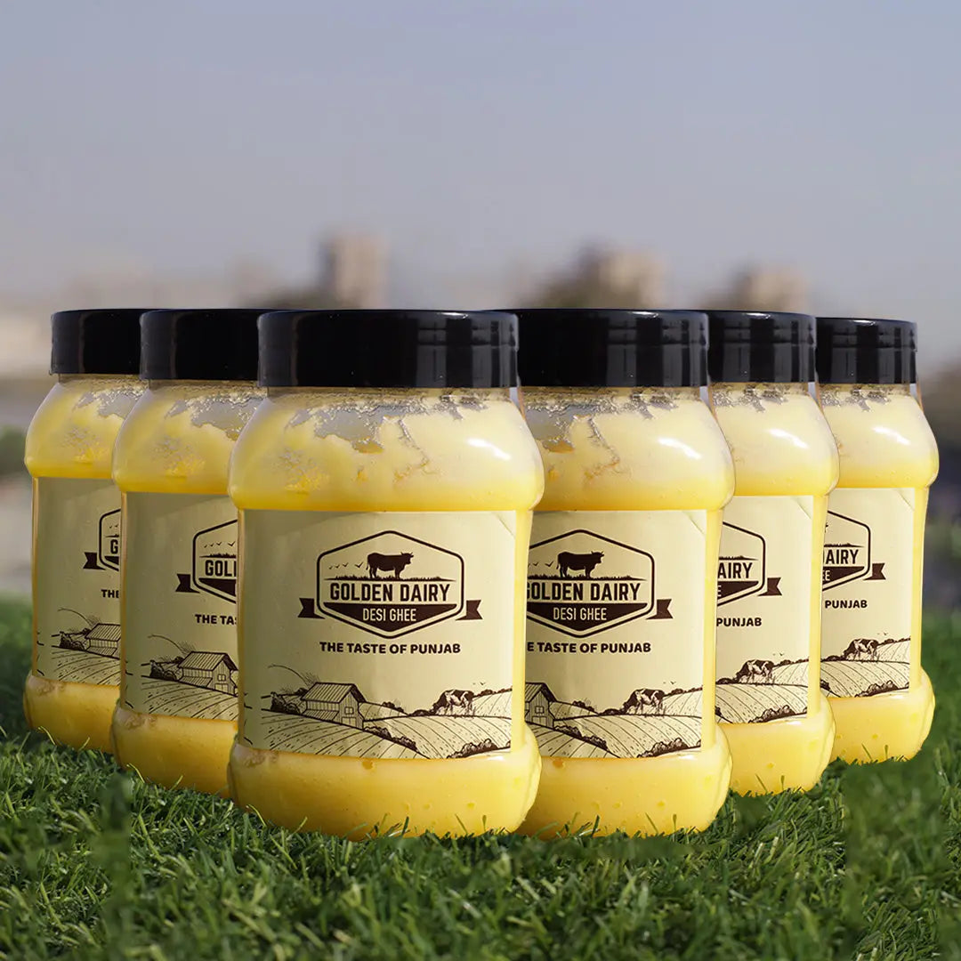 Desi Ghee Family Value Pack – 100% Pure & Natural – mygoldendairy.com