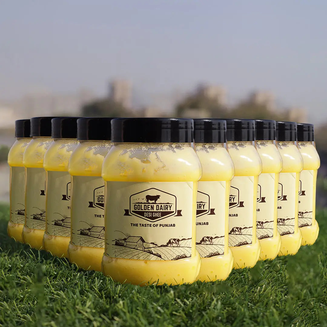 Pack of 10-500 gms | Desi ghee – mygoldendairy.com